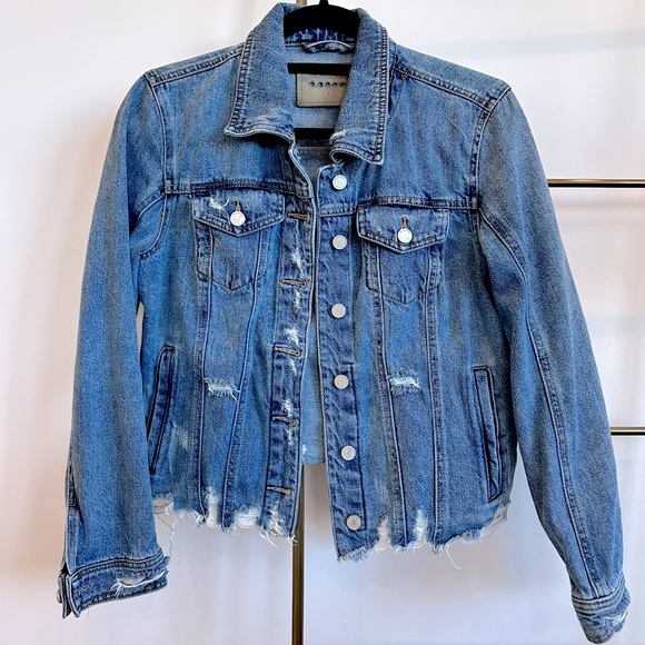 Blank NYC | Jackets & Coats | Blanknyc Distressed Denim Jacket | Poshmark